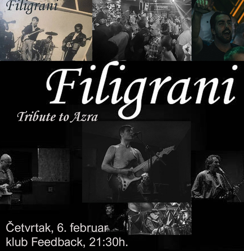 FILIGRANI – Tribute to Azra ovog četvrtka u Nišu! – CLUBBING.RS